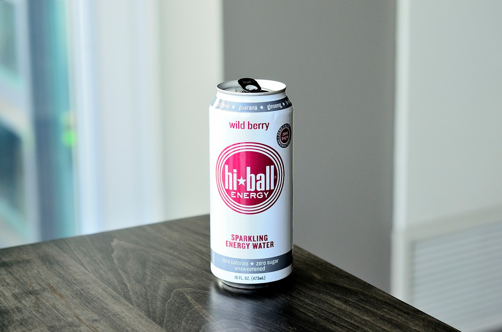 What I Drink At Work: HiBall Sparkling Energy Water Wild Berry