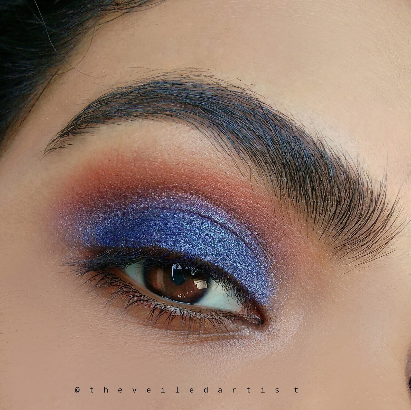 Dramatic Royal Blue Smokey Eyes Tutorial(Holiday Makeup Part 2) - The ...