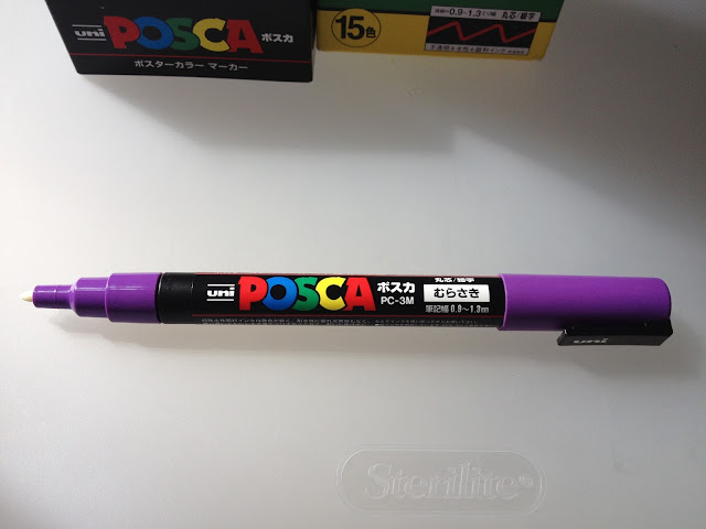 Paint Marker Review: POSCA Marker Review and Tutorial