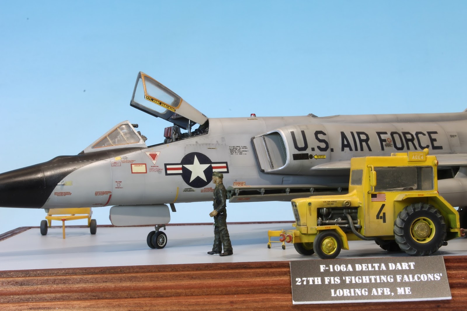 Istvan Michalko's scale models: Convair F-106A Delta Dart - Monogram, 1 ...