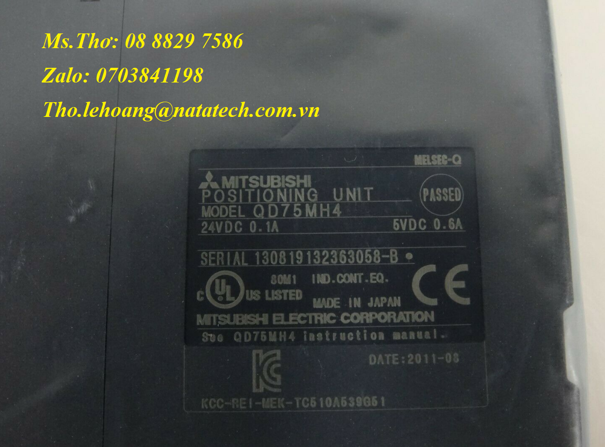Module Mitsubishi QD75MH4