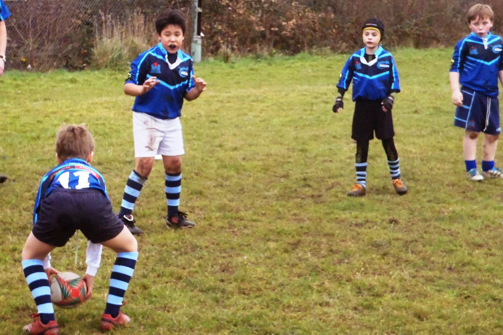 Mumbles Dragons Under 11's Rugby Team: Waunarlwydd V Dragons (Away). 01 ...