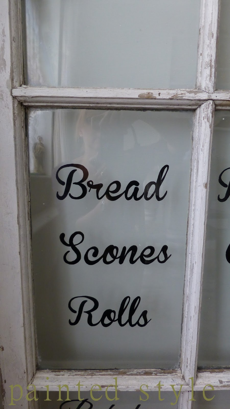 Paint and Style: Writing/painting on glass...