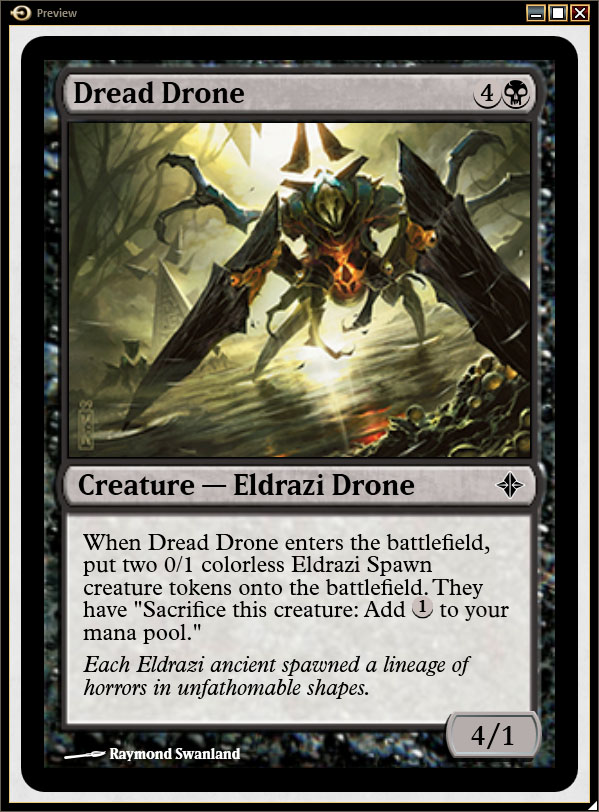 Magic the Gathering Adventures: Old and New Eldrazi Part 6: Black Casts