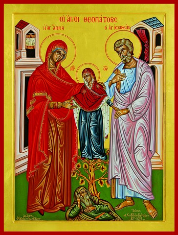 ΟΙ ΑΓΙΟΙ ΘΕΟΠΑΤΟΡΕΣ, ΟΙ ΔΙΚΑΙΟΙ ΙΩΑΚΕΙΜ ΚΑΙ ΑΝΝΑ. "Ο Γάμος και η ...