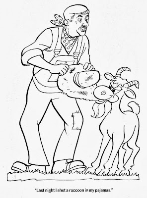 and everything else too: Hee Haw Coloring Book ('70)