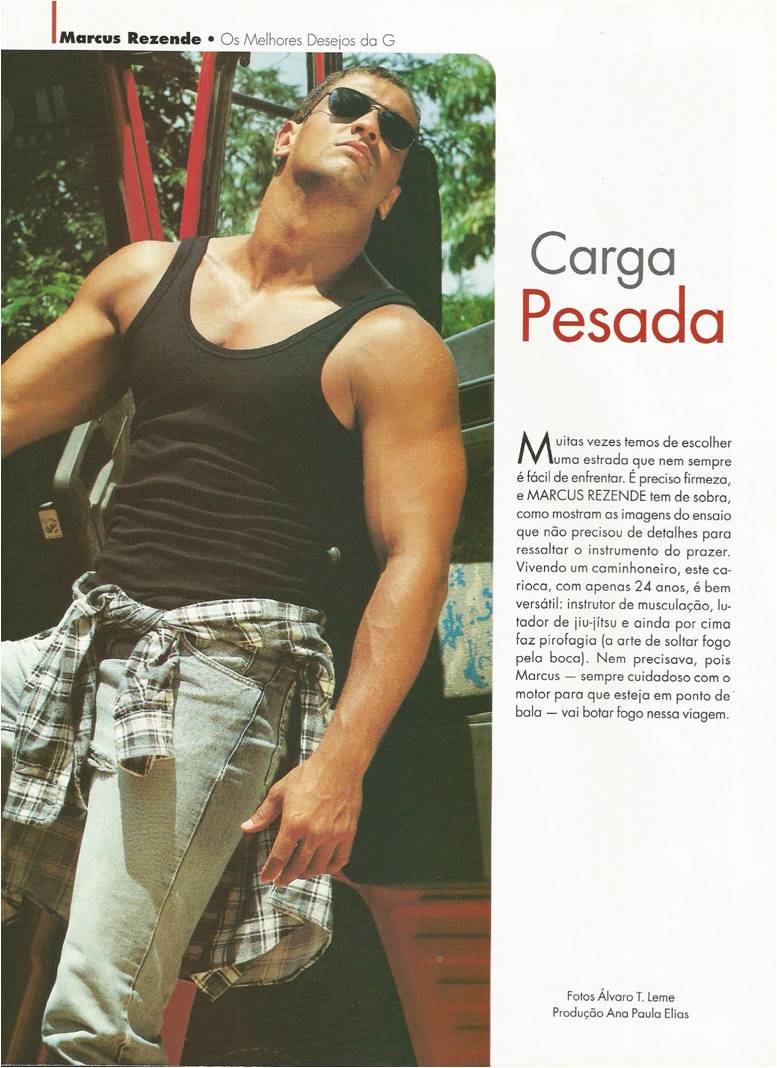 Gatos da G Magazine: Marcus Rezende