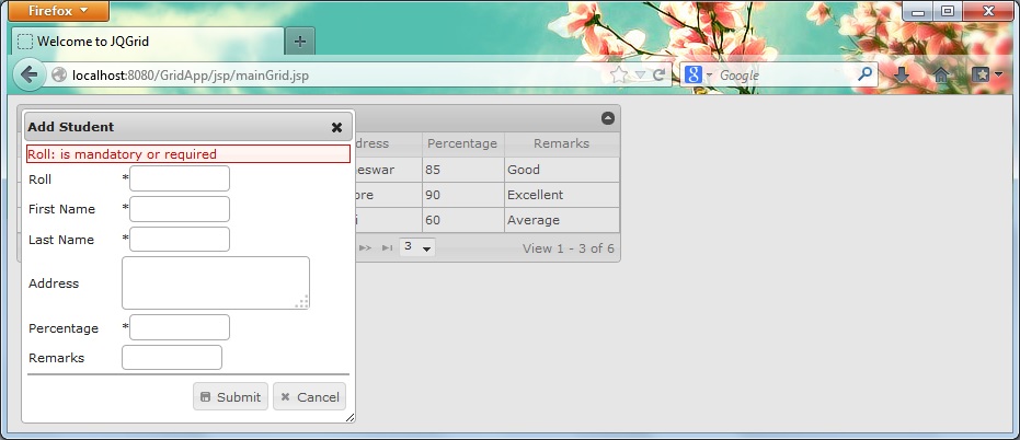Program & Play: JQGrid Using Spring MVC Program & Play: JQGrid Using Spring MVC