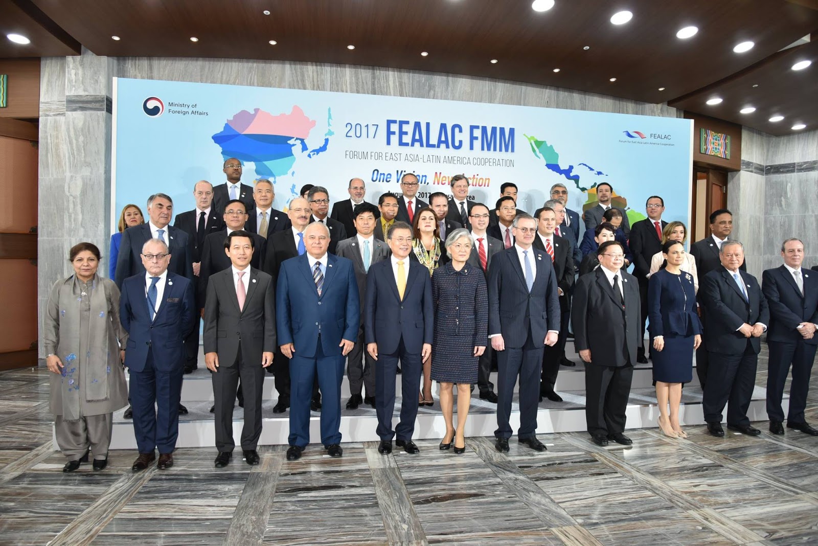 ກອງປະຊຸມລັດຖະມົນຕີຕ່າງປະເທດ FEALAC ຄັ້ງທີ 8 - Tonamcha