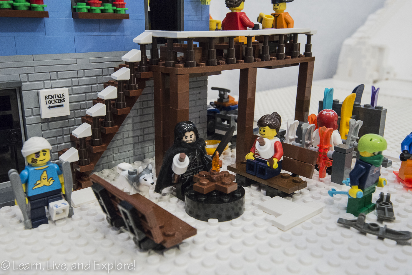 Creating with Legos: Brickenridge Ski Resort ~ Learn, Live, and Explore!