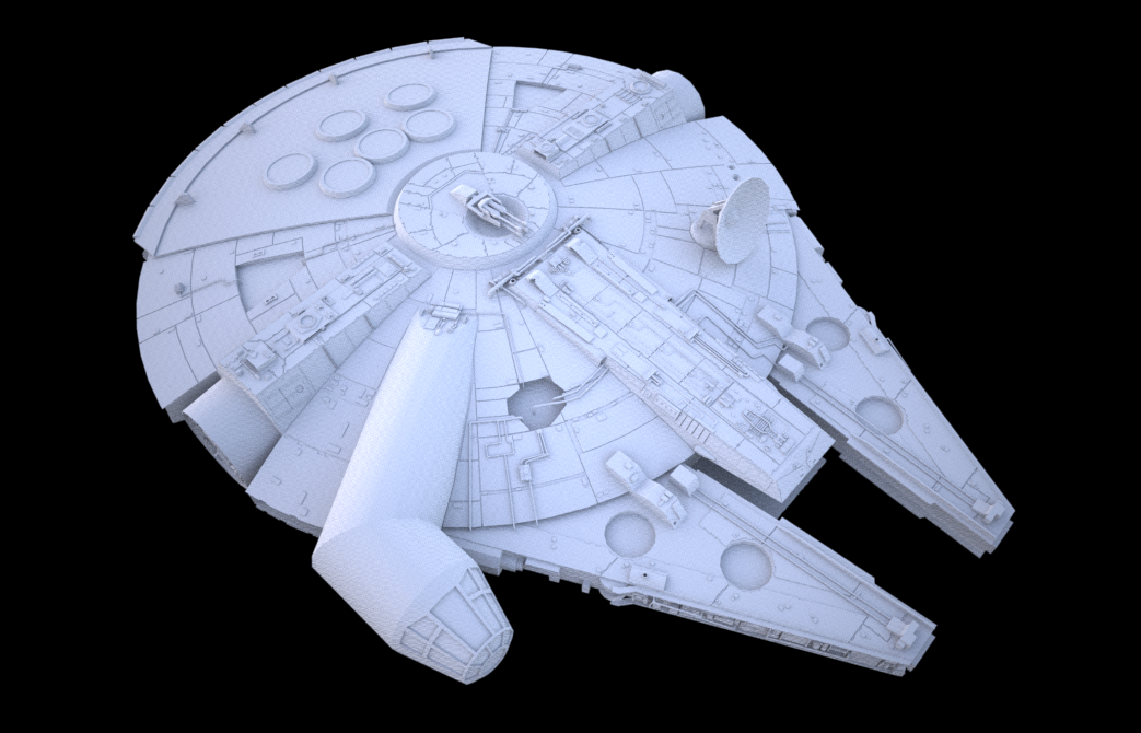 Stinson's All Things Star Wars Blog: Falcon Details
