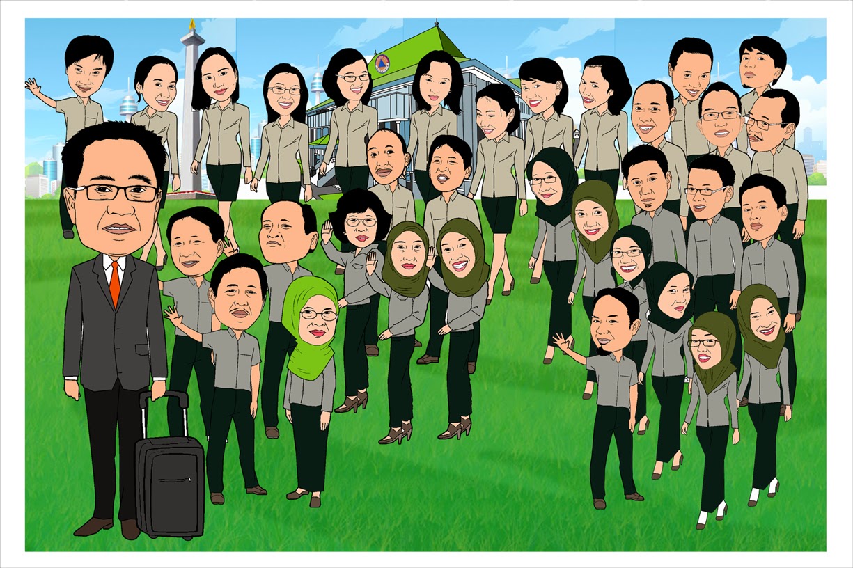 PESAN KARIKATUR MURAH: Asyiknya Rame-rame