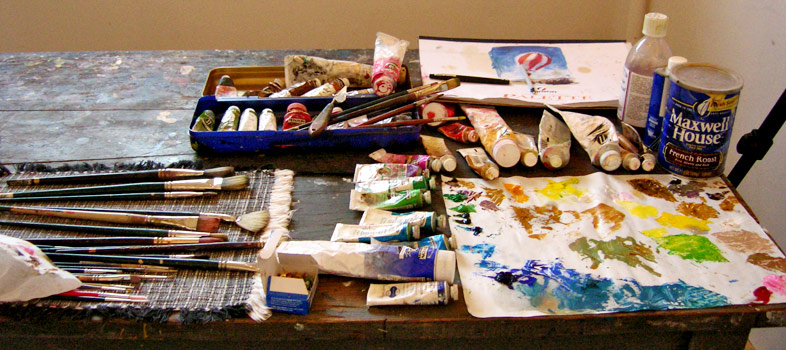 My Art Notes: Oil Painting is Non Toxic