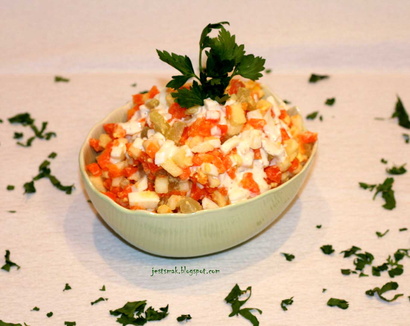 Jest Smak: Sałatka jarzynowa