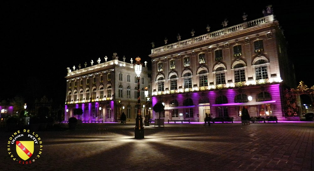 PATRIMOINE DE LORRAINE: NANCY (54) - Place Stanislas by night 2013