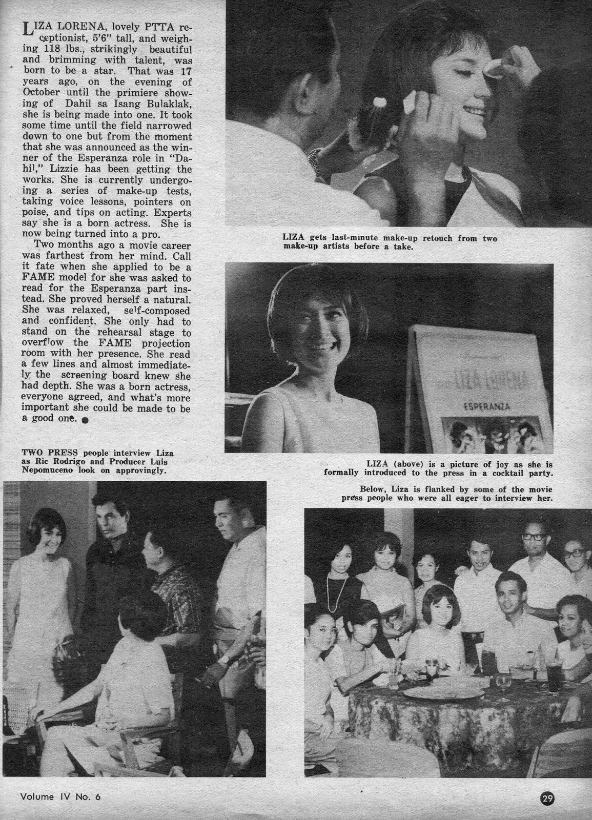 PELIKULA, ATBP.: INTRODUCING: LIZA LORENA (Screen Stardom, 1967)