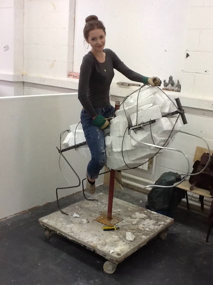 Fabric Pig Snouts: Bull Frog Armature for Sculpting