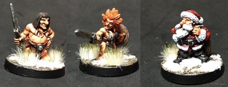 Pousse Plomb: Conan, le Père Noël, des nains.