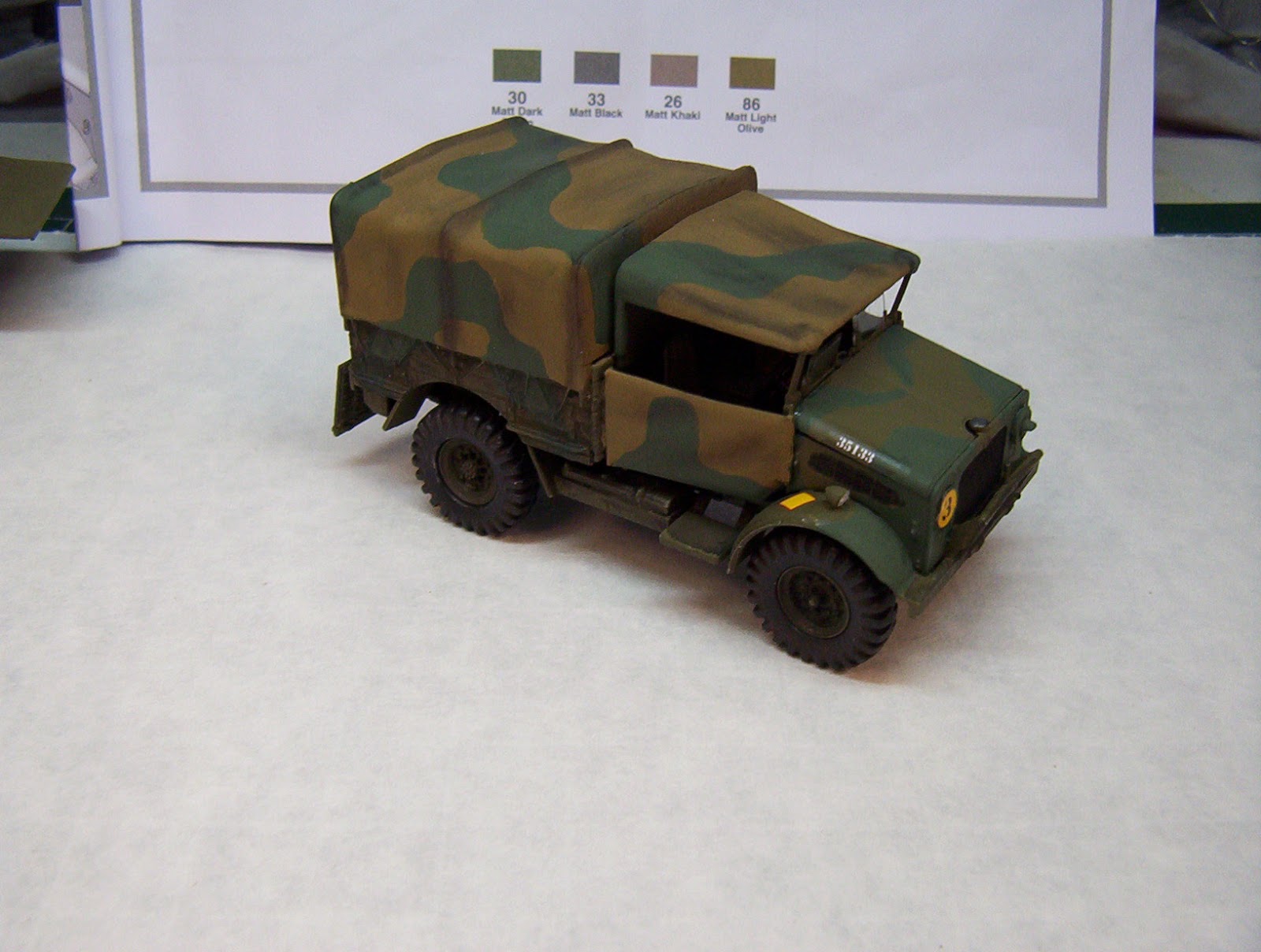 Scale Model Hobby: Bedford MWD 1:48 scale