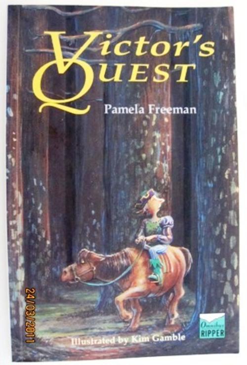 Momo celebrating time to read: Victor's Quest by Pamela Freeman ...
