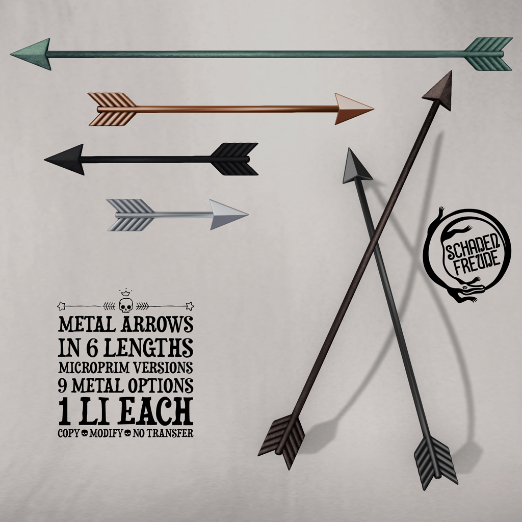 Schadenfreude: Schadenfreude Metal Arrows