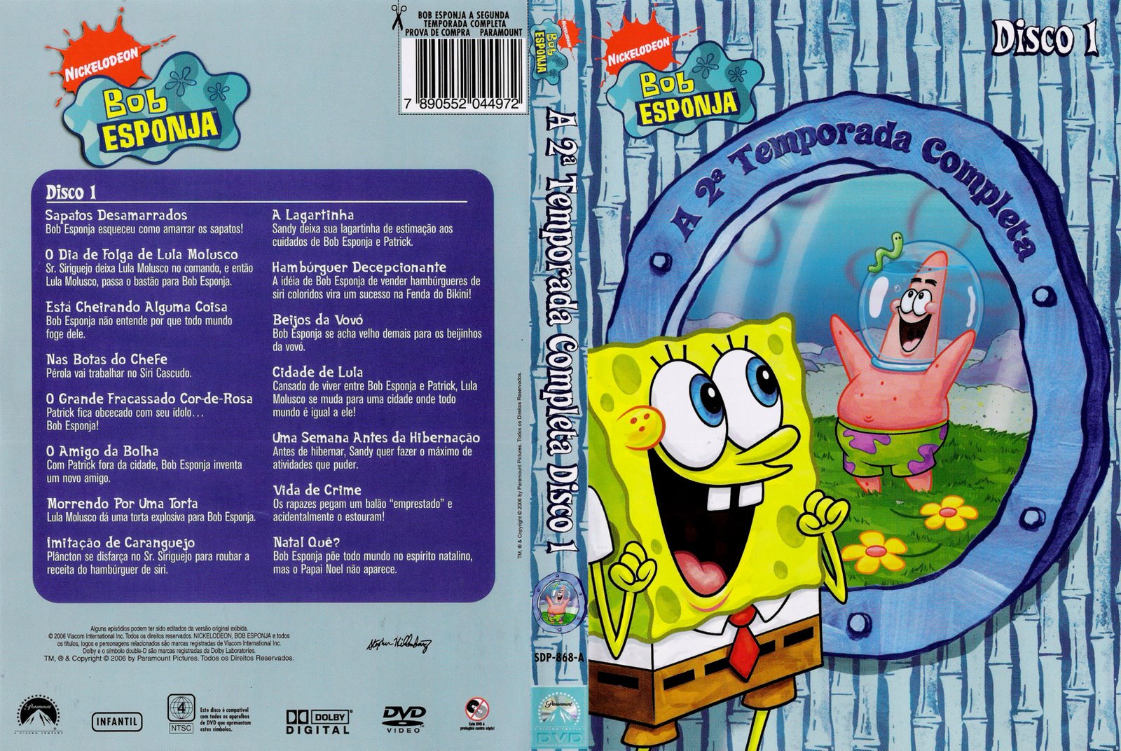 Grachi Facebook: Dvds Do Bob Esponja