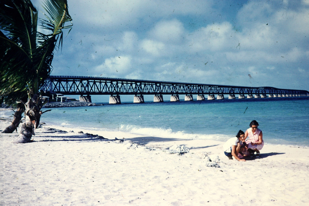 Wonderful Color Slides Document Everyday Life at Beaches in Florida ...