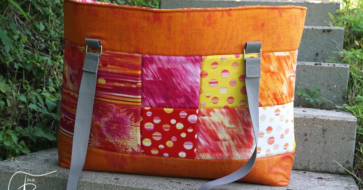 Tina Blogsberg: Patchwork Strandtasche