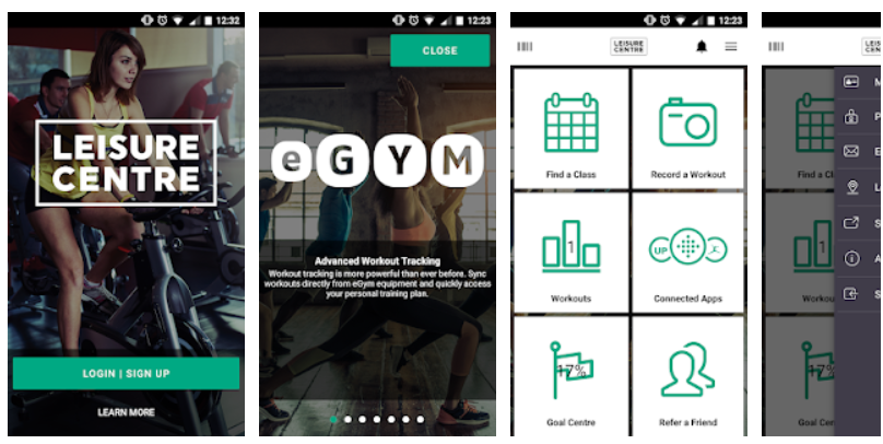 Leisure Centre Mobile App - Youth Apps