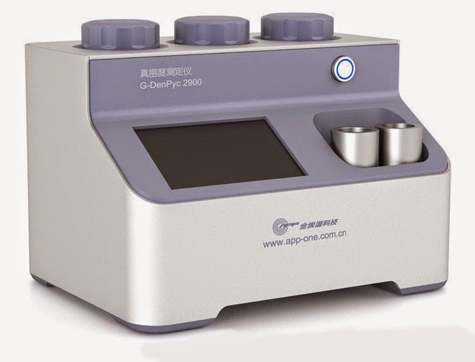 true density analyzer: true density of water