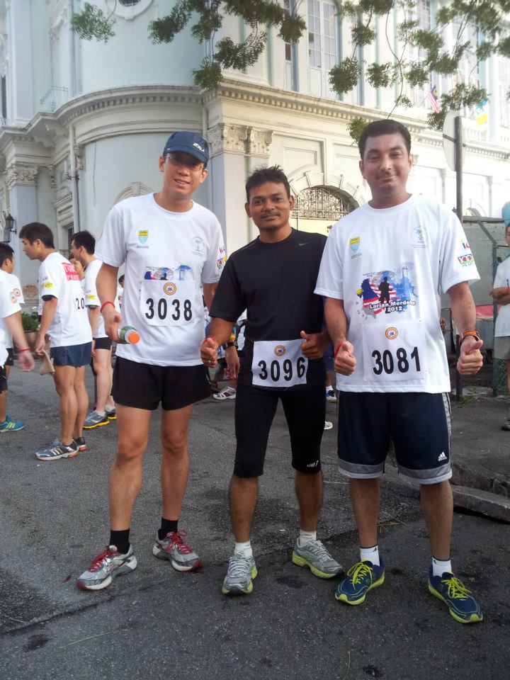 Cool Running: Larian Merdeka - small event & a hot morning run