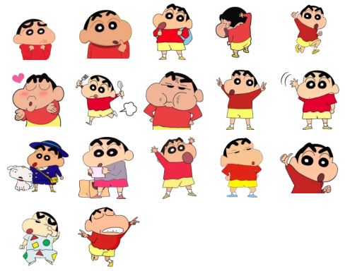 Stickers Shin Chan | Stickers Telegram