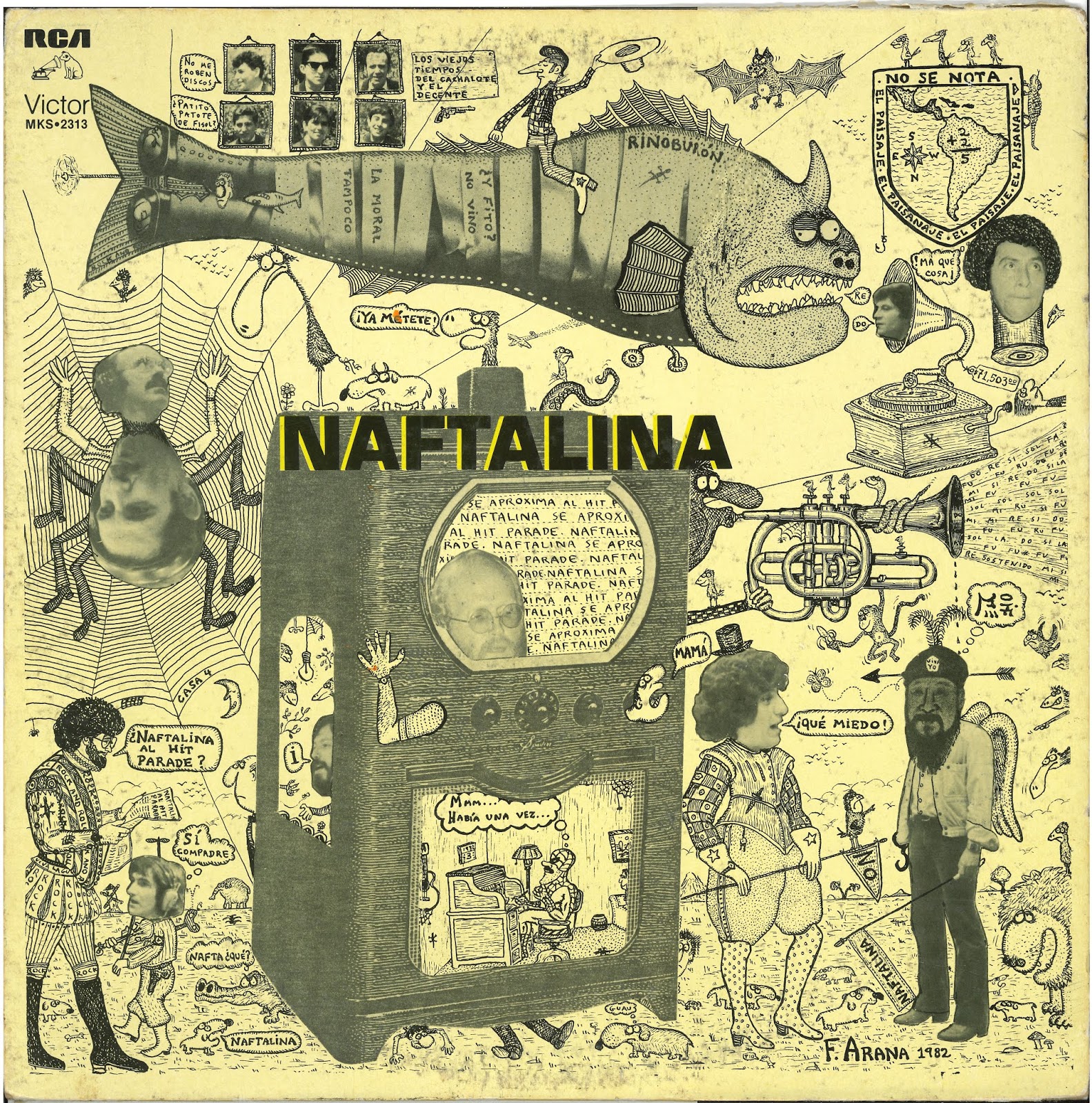 Viaje al espacio visceral: Naftalina - Naftalina 2
