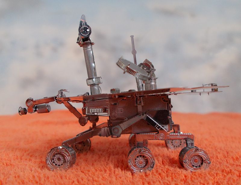 Happyscale-Modellbau: Mars Rover - Metal Earth Metallsteckbausatz
