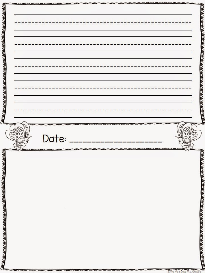 The Very Busy First Graders: Frog and Butterfly Fun!