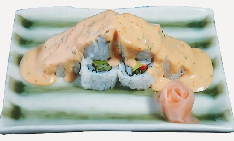 orenji digital resto: FUSION ROLL (fusion hand roll sushi)