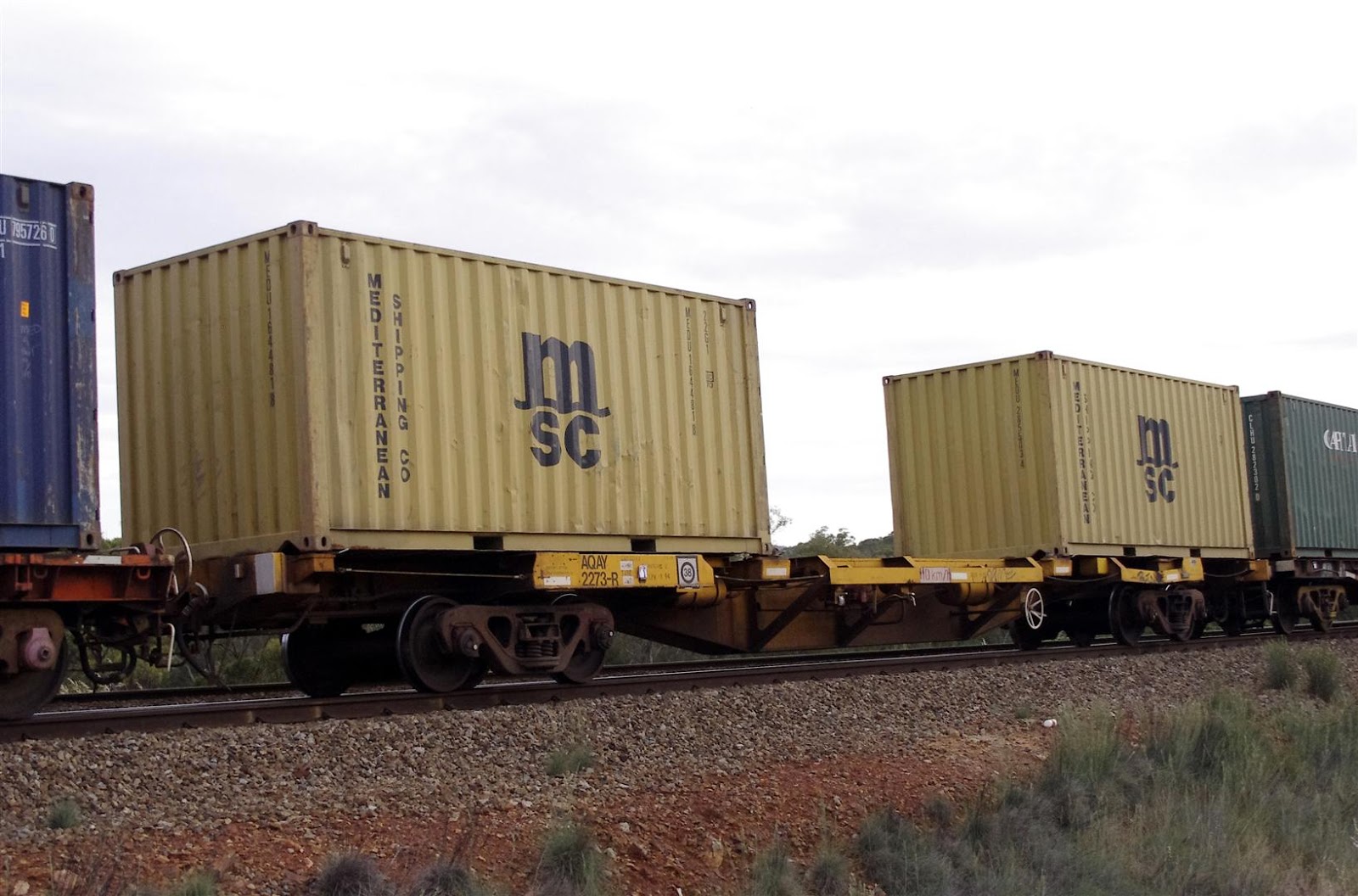 Rollingstock News: WA Container Wagons