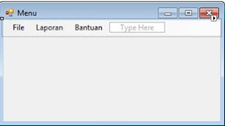 Membuat Menu Bar dan Toolbar