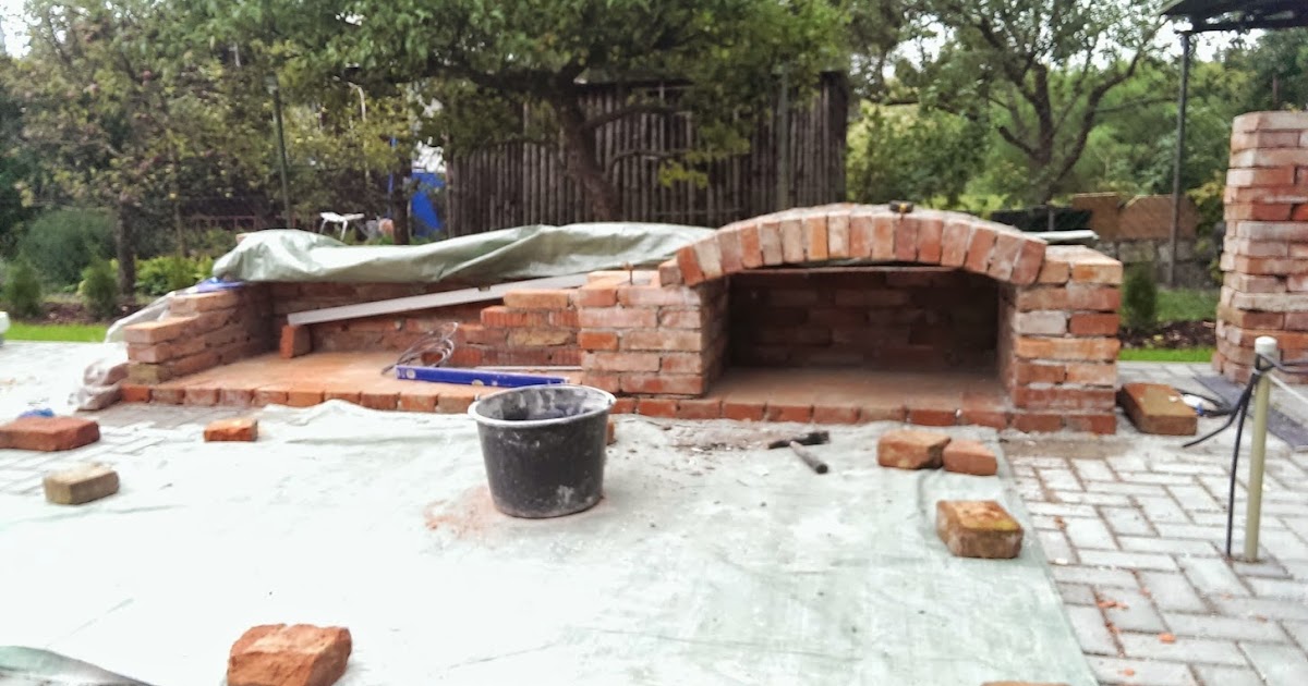 Stavba udírny s grilem: První klenba - výsledek