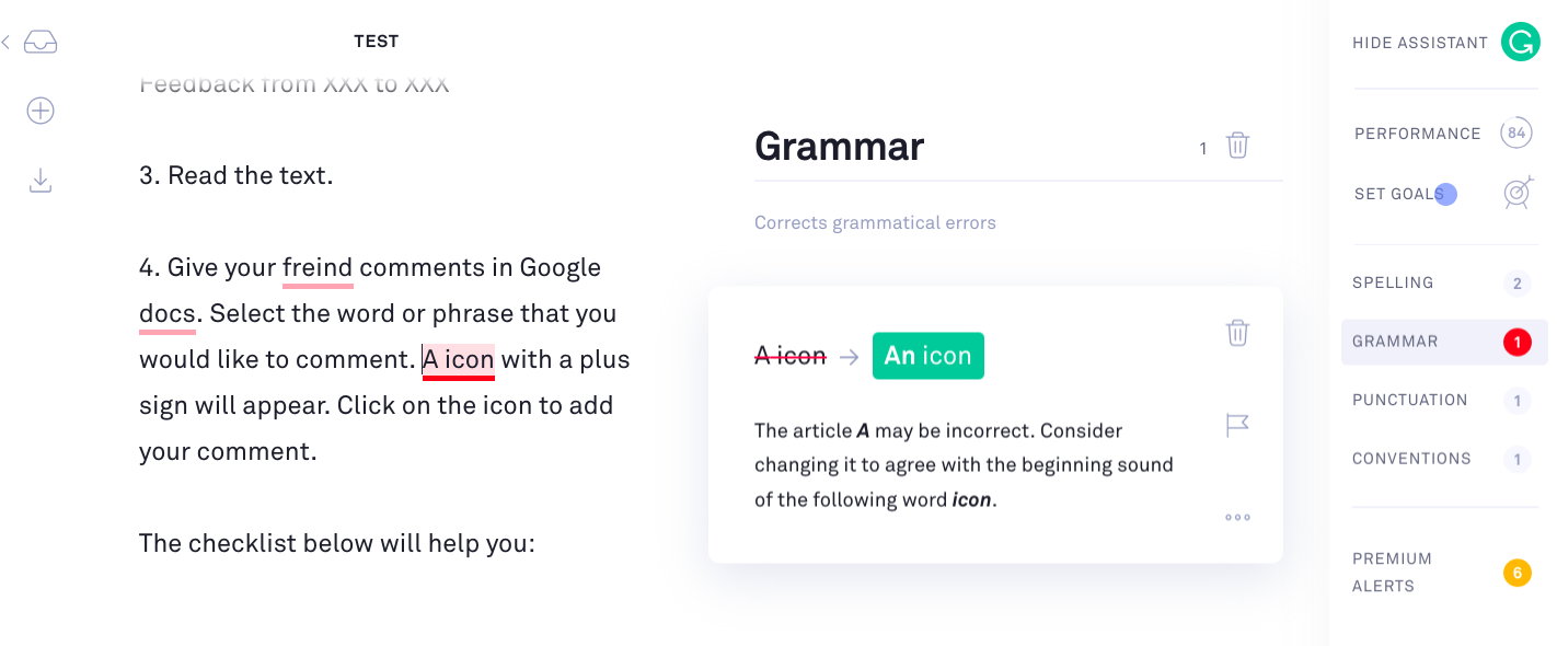 Sara Bruuns klassrum: Feedback - improve your texts