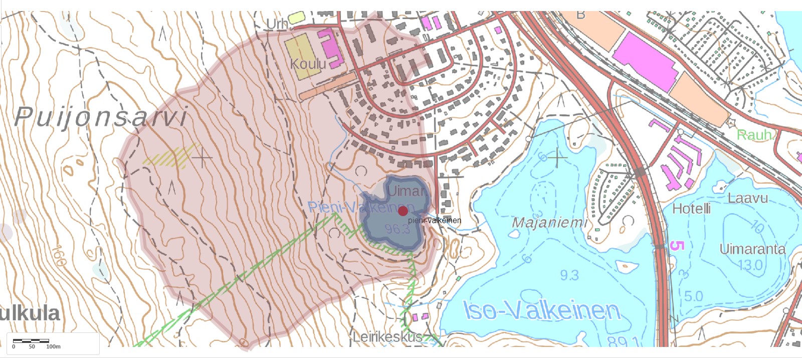 Ryhmä 9: Kasvillisuuskartoitus ja tutustuminen Pieni-Valkeisen ympäristöön