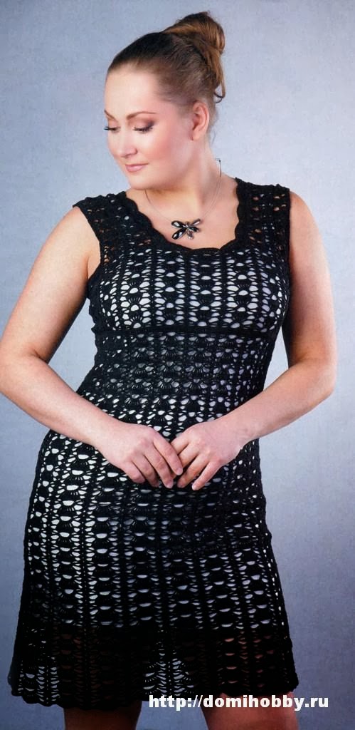 DIANA - Atelier handmade: Modele de rochii crosetate -4