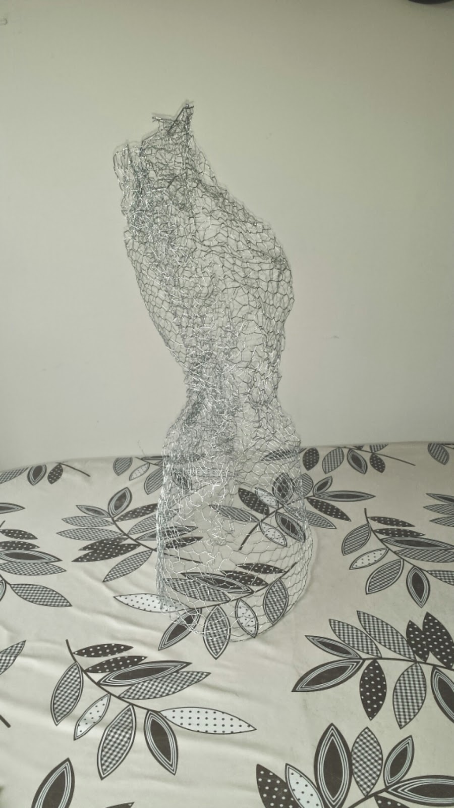 Sophie's Knit Stuff: Making A DIY Bust Shape: How To Build A Dummy Body ...