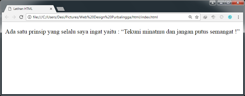 Tutorial Belajar HTML 10 : Quote pada HTML - Web Design Purbalingga