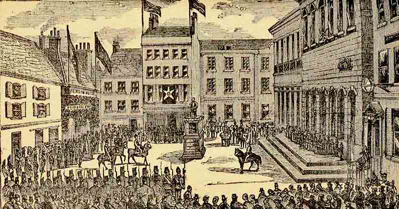 Jersey Photos: Royal Square, St Helier