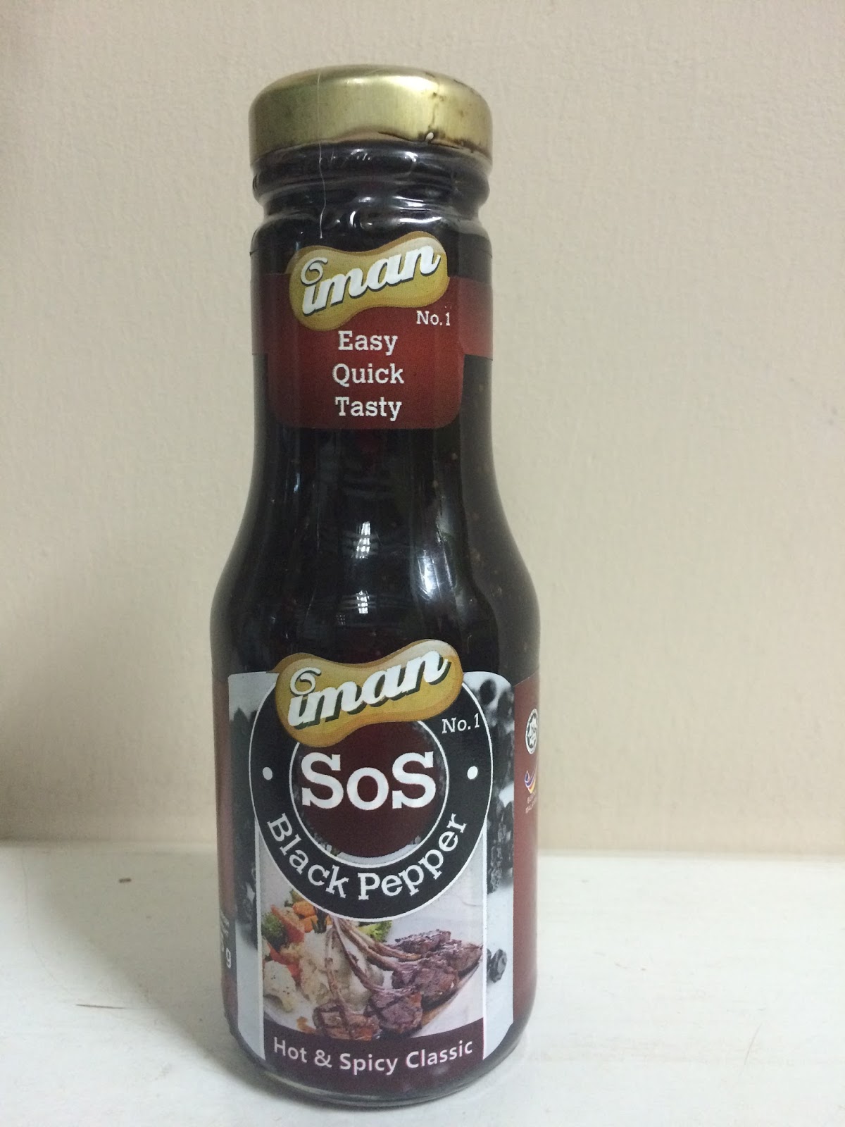 SOS BBQ BLACK PEPPER - Iman No.1