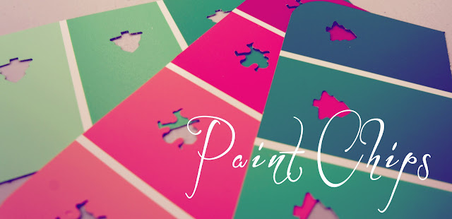 DIY: Paint Chip Ideas / HARVESTING LOVE EVENTS