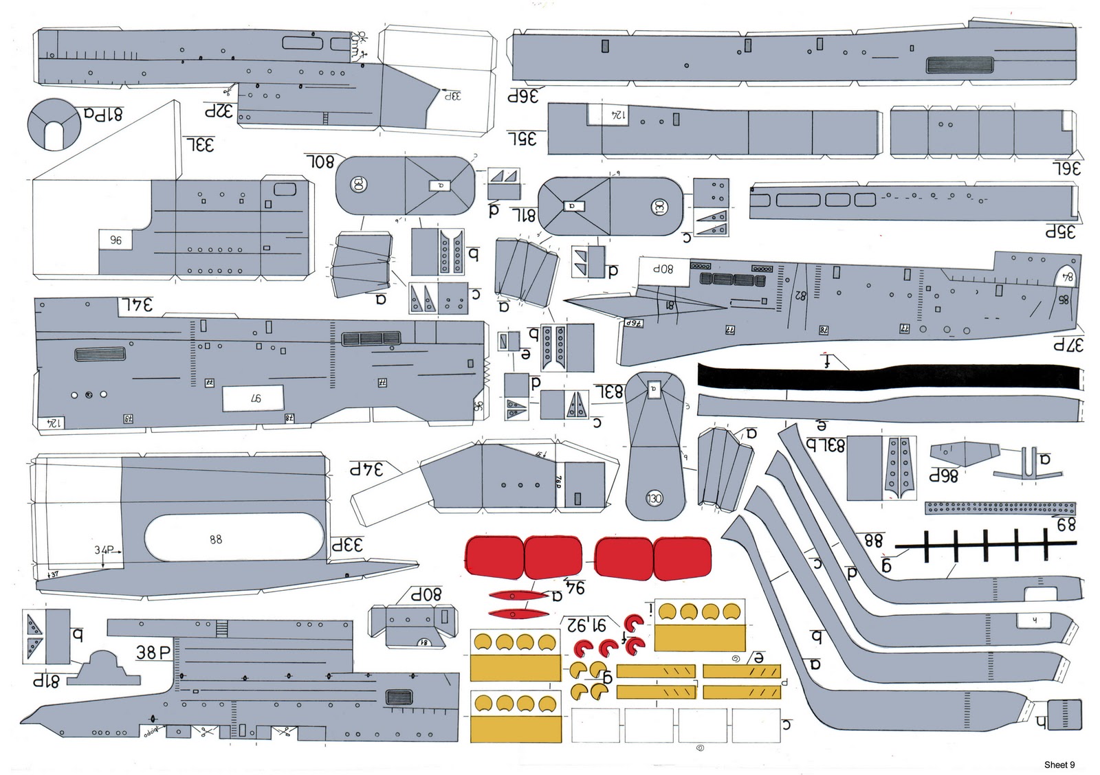 BARCOS MILITARES EN PAPEL: AKAGI (portaaviones japones)