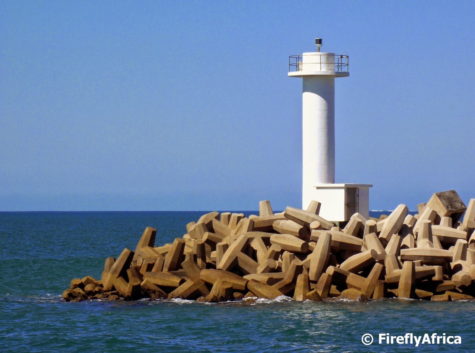 Port Elizabeth Daily Photo: Harbour beacon