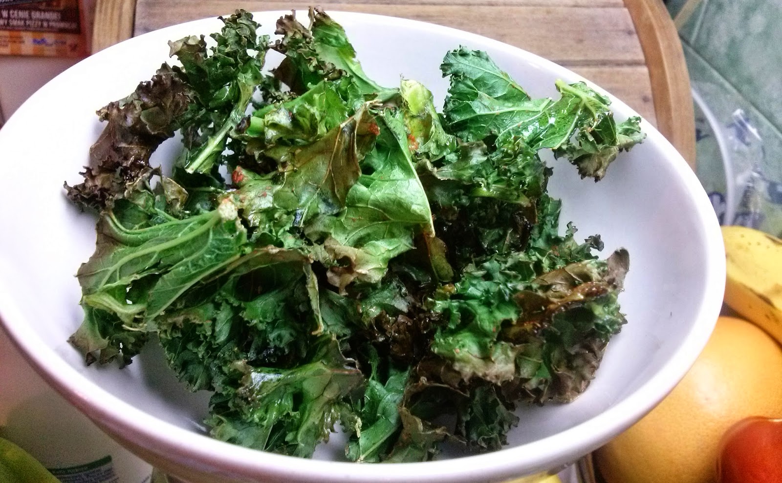 Le stylo noir: Przepis: Szybkie, smaczne czipsy z jarmużu (Quick ...